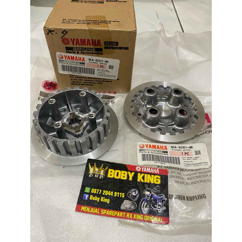 Jual RUMAH KAMPAS KOPLING KAKI 4 SET LAWAN KAKI 4 RX KING RXKING RXK ORIGINAL 3KA-E6371-00 | 3KA ...