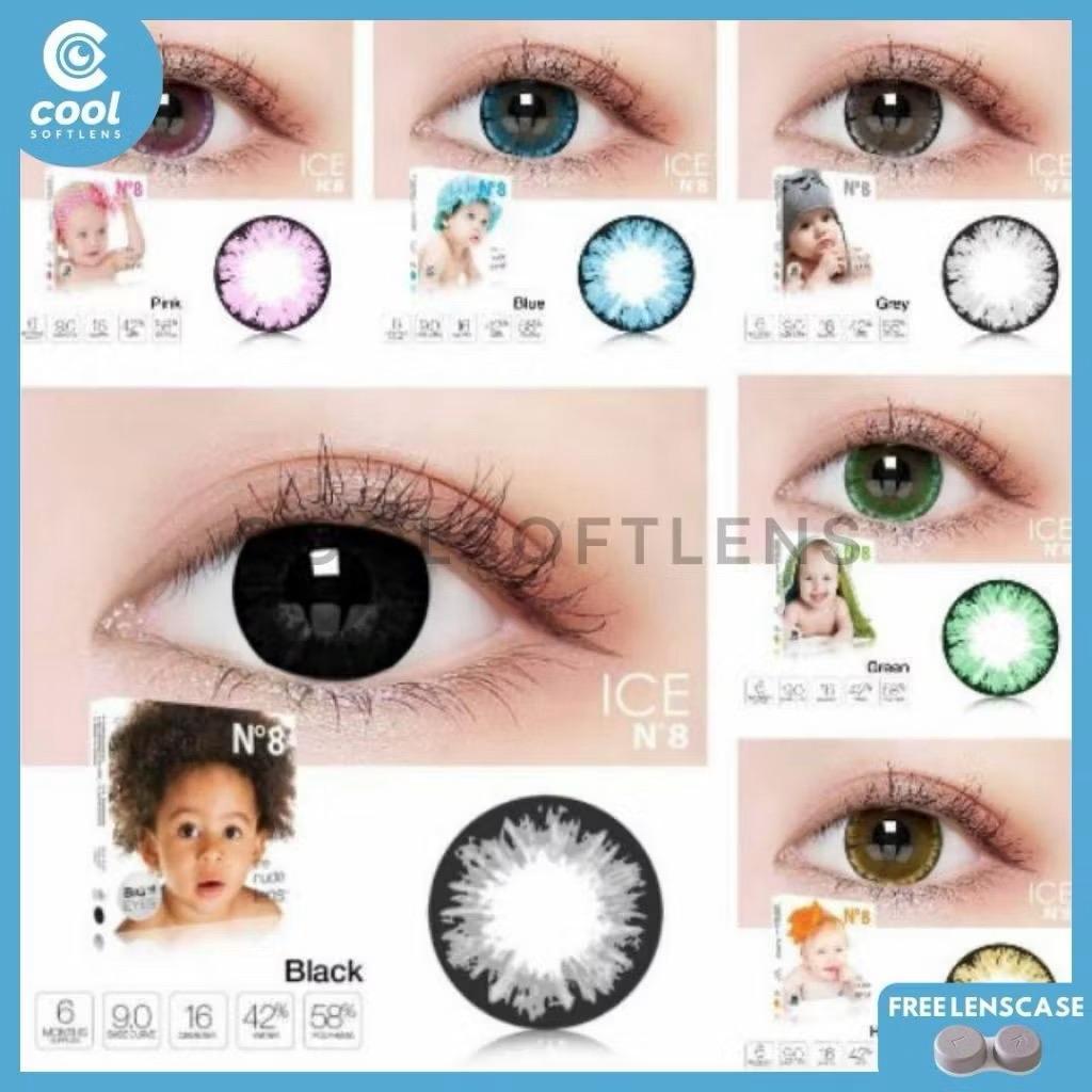 Jual Softlens X2 ICE N8 & ICE N8 THE DOLL LENS 16 MM Normal & Minus (-0 ...