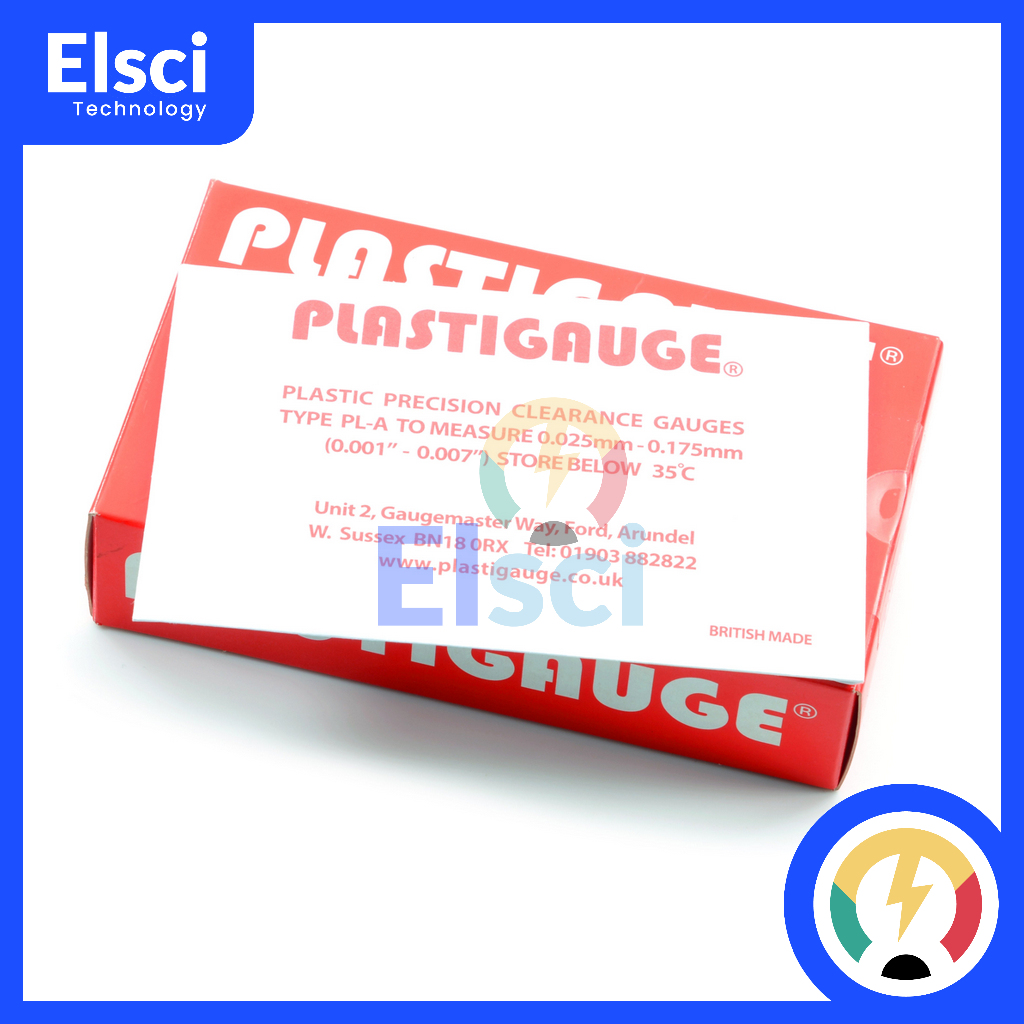 Jual Plastigauge Plastic Precision Clearance Gauges 0.025-0.175mm ...