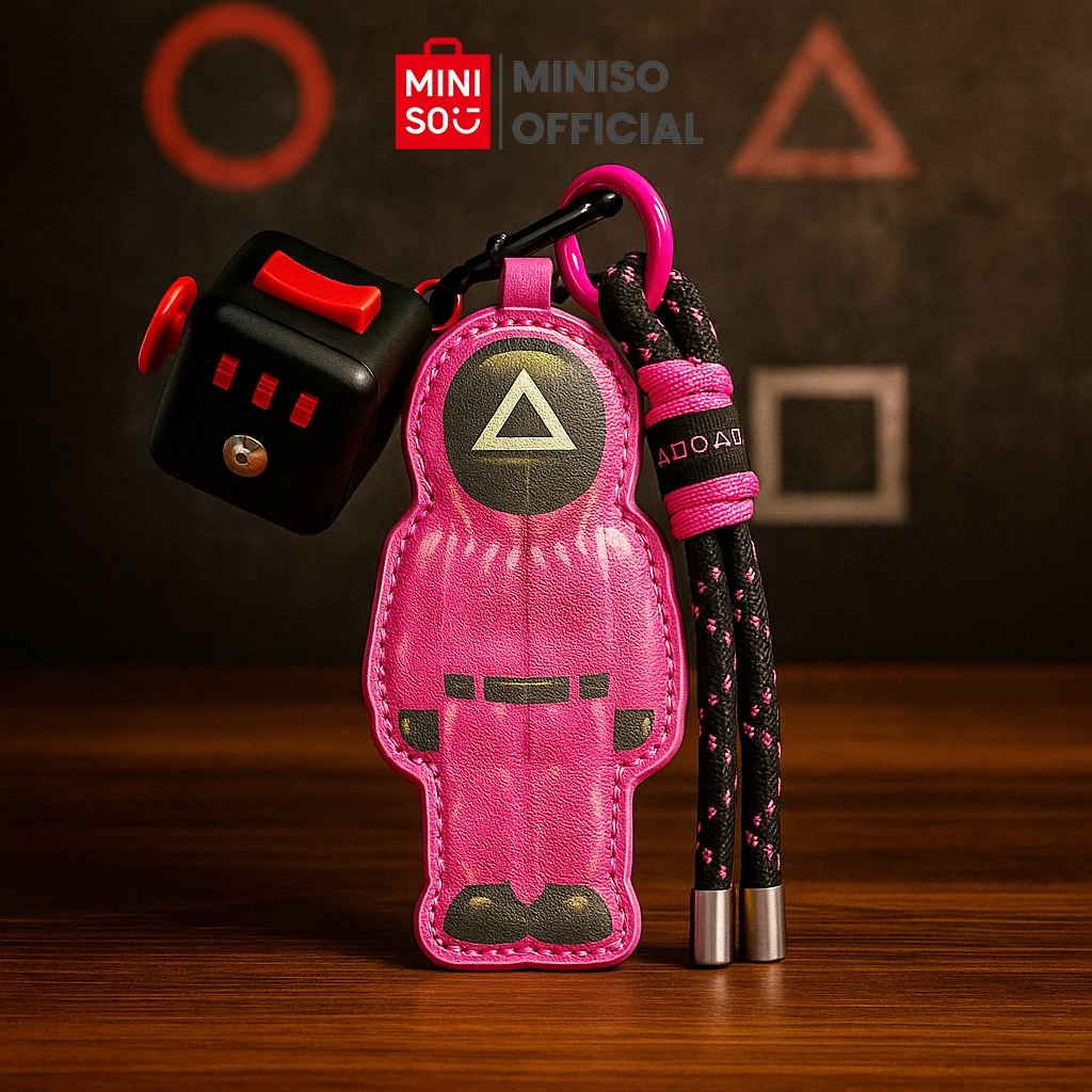 Jual MINISO TOY - MINISO x SQUID GAME Collection Stress Toy Pendant ...