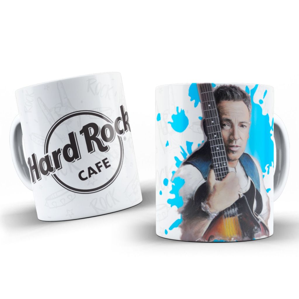 Jual Mug Gelas Music Hard Rock BRUCE SPRINGSTEEN | Shopee Indonesia