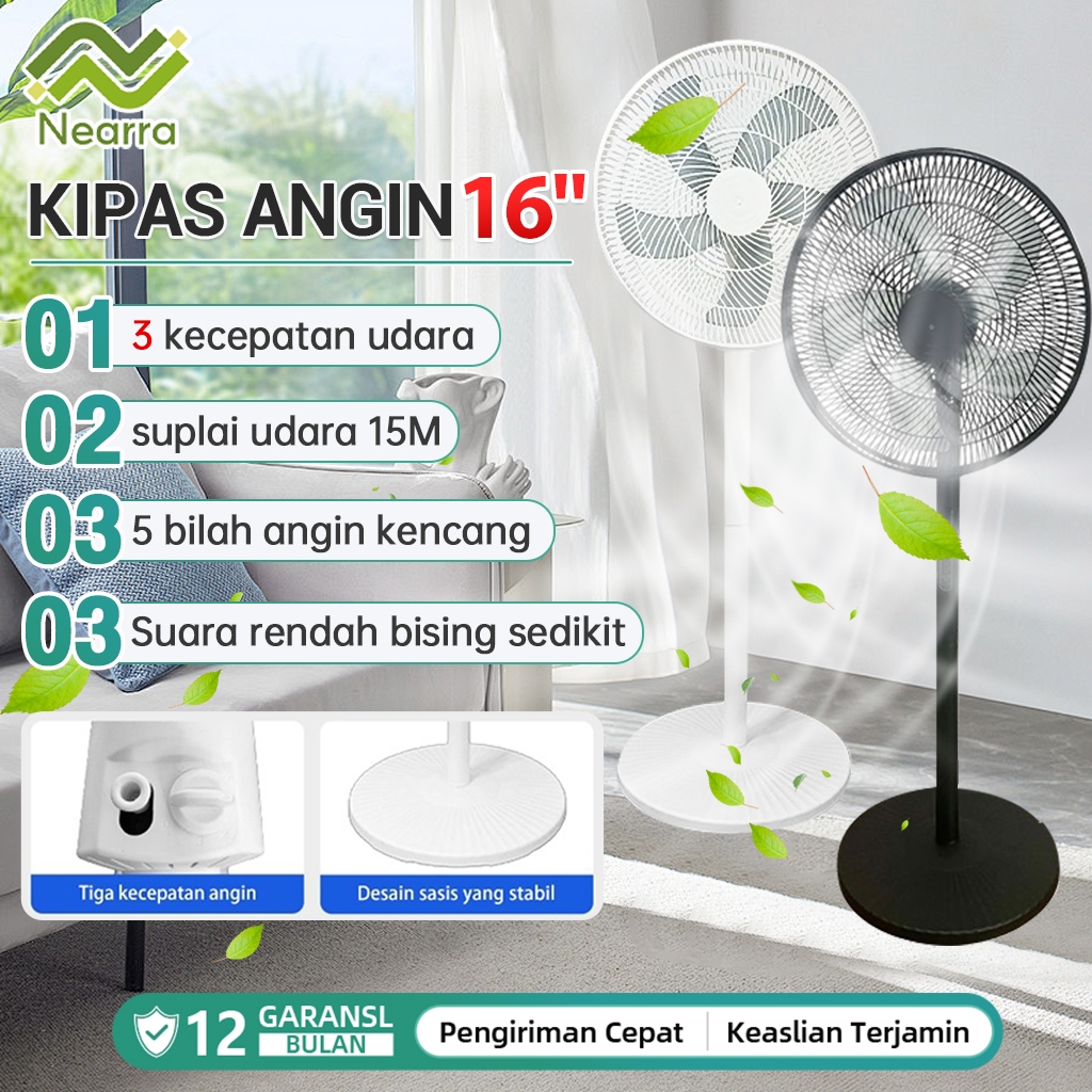 Jual Kipas Angin Standing Kipas Remote Multifungsi Eight gears 16 Inch ...