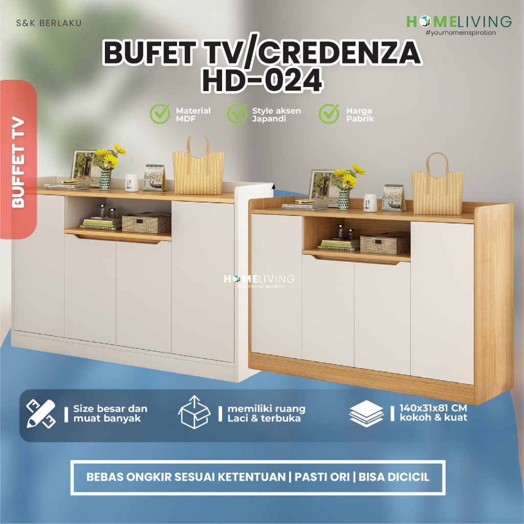Jual HOMELIVING - RAK DAPUR - BUFFET - MEJA SERBAGUNA - RAK MULTIFUNGSI ...