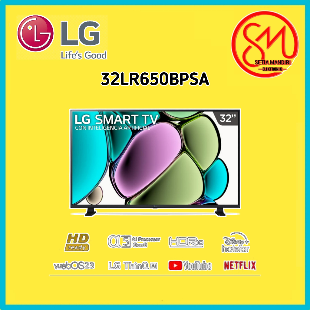 Jual LG 32LR650BPSA LED SMART TV LR65 32 INCH HD - GARANSI RESMI | Shopee Indonesia