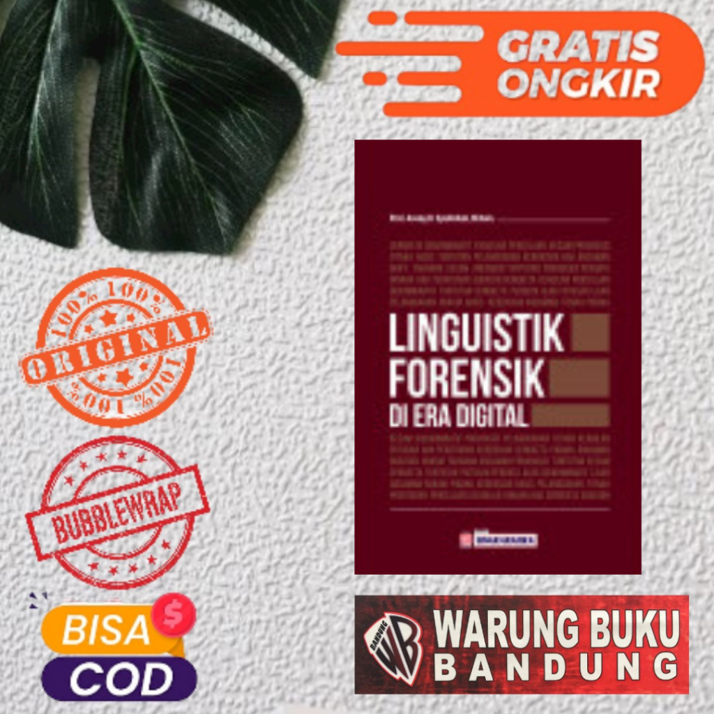Jual Buku Linguistik Forensik di Era Digital - Prof. Dr. Drs. Aceng ...