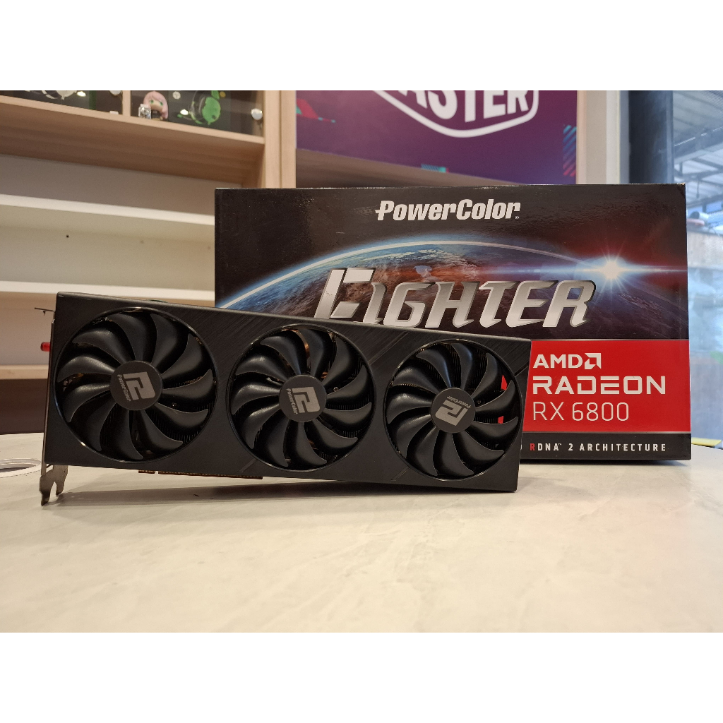 Jual PowerColor Fighter AMD Radeon RX 6800 16GB GDDR6 | VGA 2ND ...