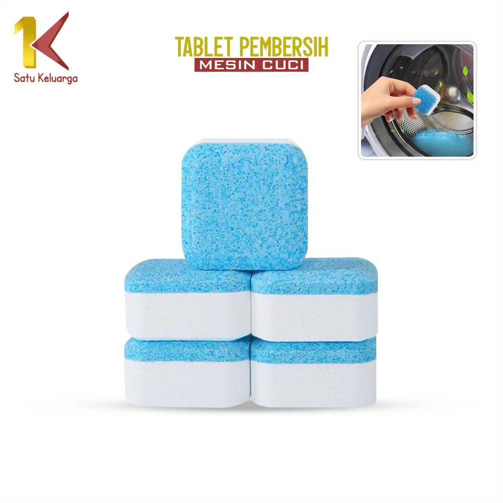 Jual 1K Tablet Pembersih Mesin Cuci Sabun Penghilang Noda C858 Deep ...