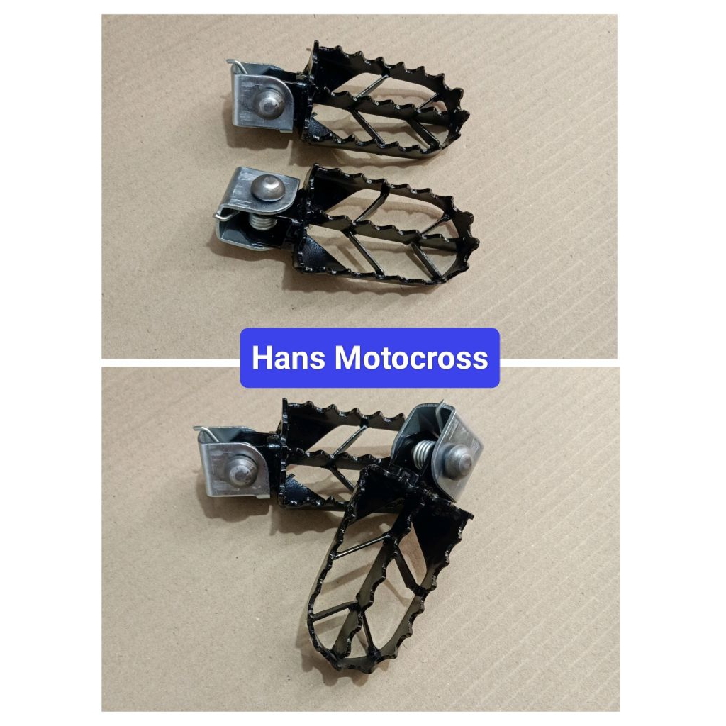 Jual Footstep depan besi model lebar/pijakan kaki depan untuk motor ...