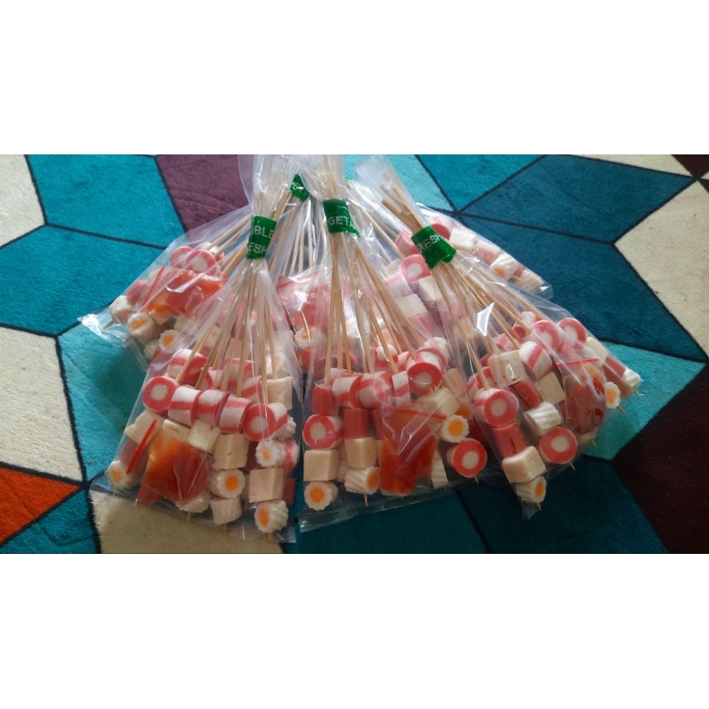 Jual sate suki 1bungkus isi 10 tusuk | Shopee Indonesia