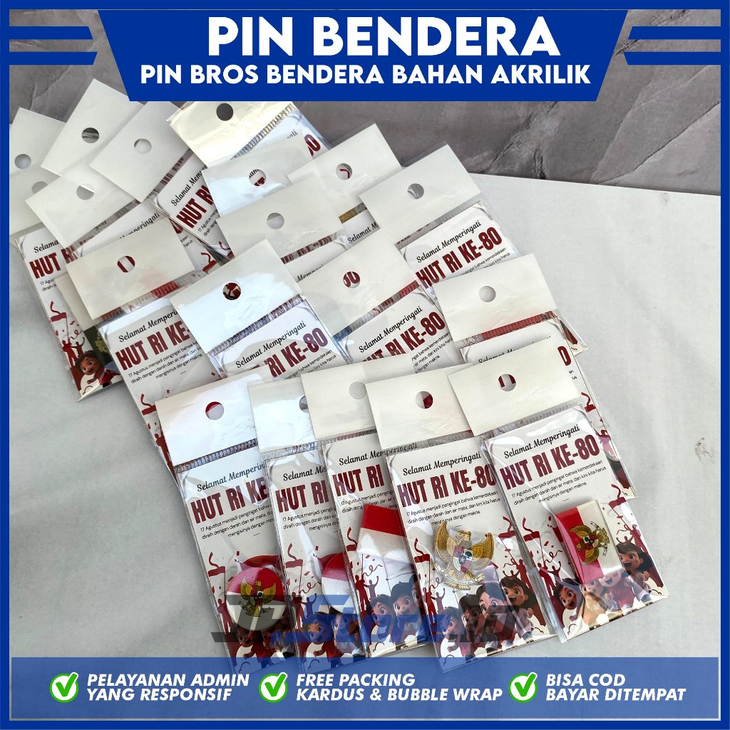 Jual Pin Merah Putih Bahan Akrilik - Pin Bendera Agustusan | Shopee ...