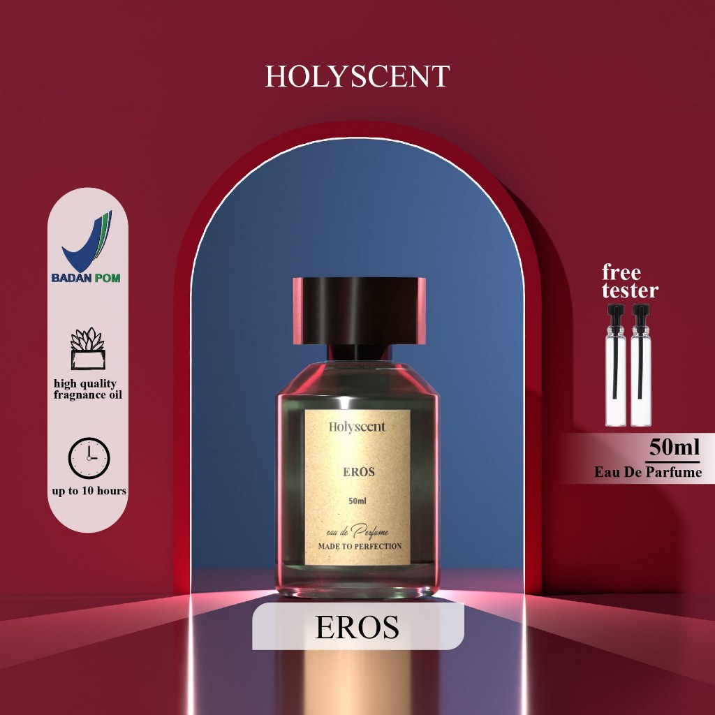 Jual Holyscent - Eros Eau De Parfum Parfum Pria Tahan Lama Aroma Segar ...