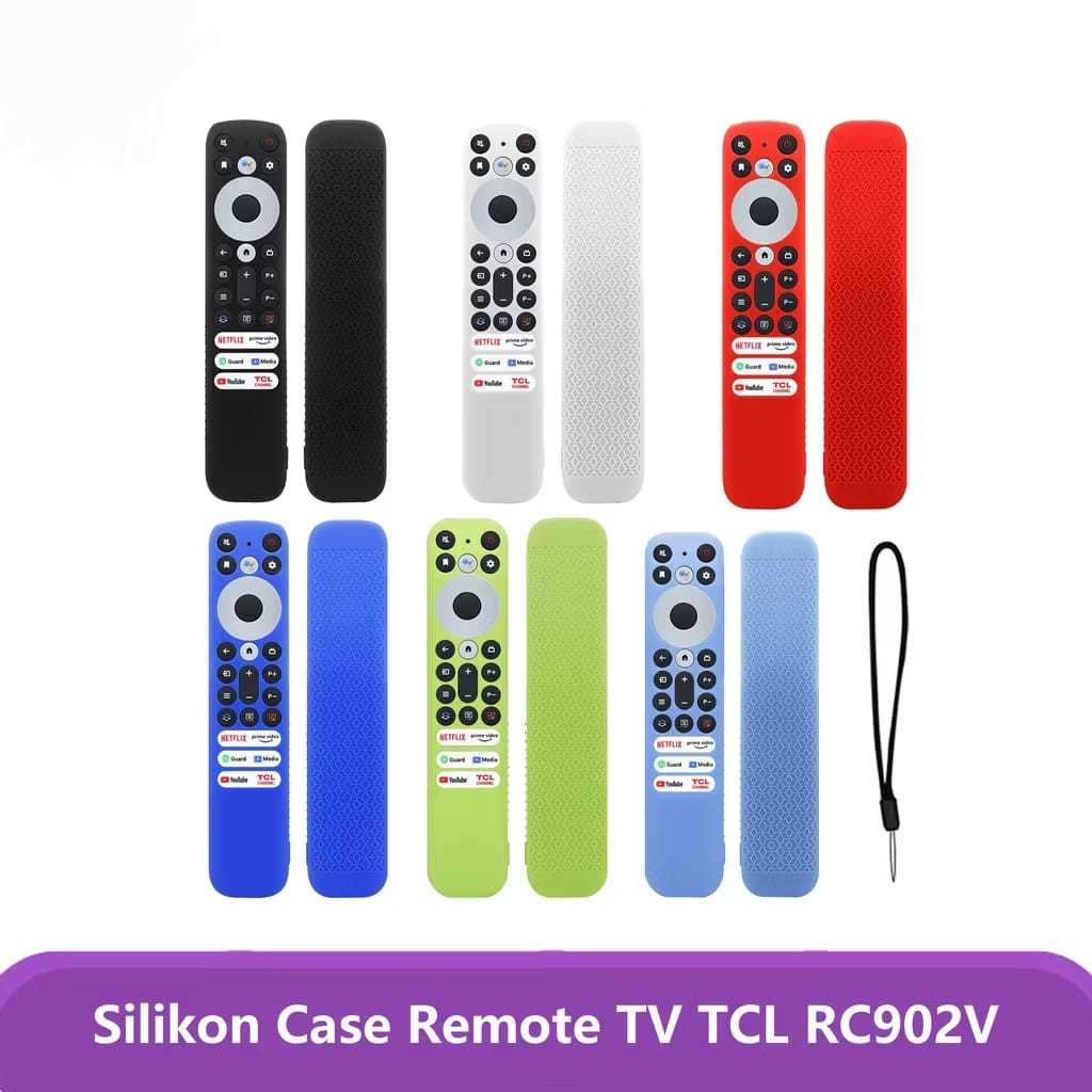 Jual Silikon Remote TV TCL RC902V Android Google TV Pelindung Tahan Air ...