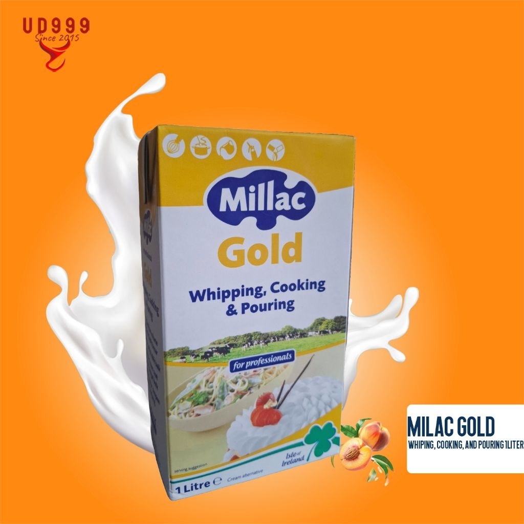 Jual MILLAC - GOLD WHIPPING CREAM 1LTR | Shopee Indonesia