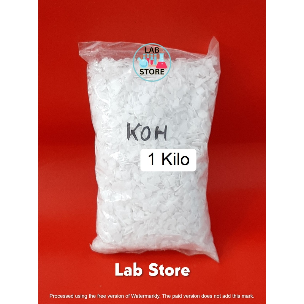 Jual KOH / Potassium hydroxide / Kalium Hidroksida Teknis 1kg | Shopee ...