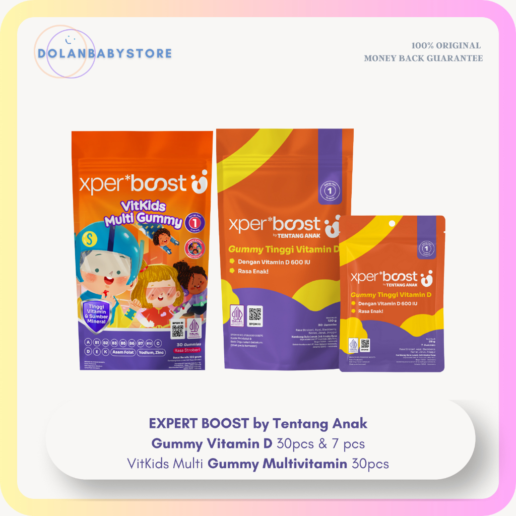 Jual Expert Boost | Gummy Vitamin D 600 IU Anak dan Dewasa | Boost ...