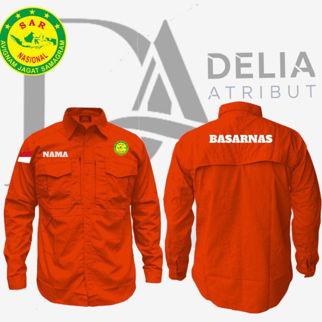 Jual seragam basarnas/kemeja basarnas/kemeja mteck basarnas/baju ...