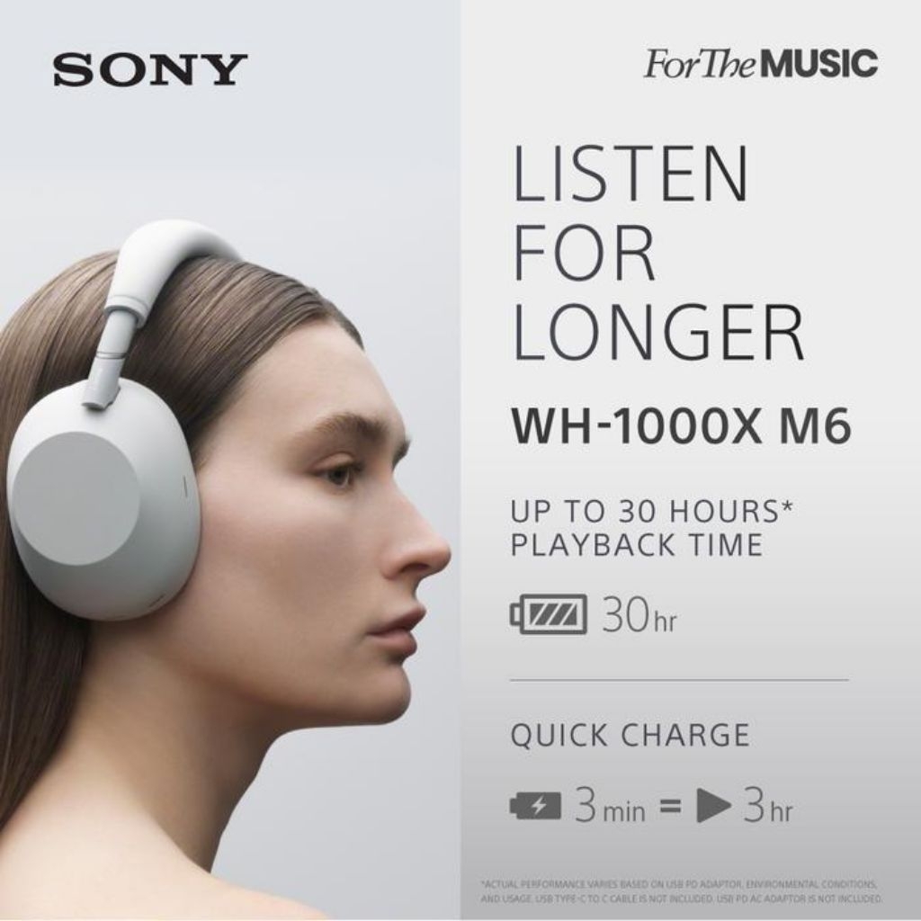 Jual Sony WH-1000XM6 / WH1000XM6 / WH1000 XM6 Over Ear Noice Cancelling ...
