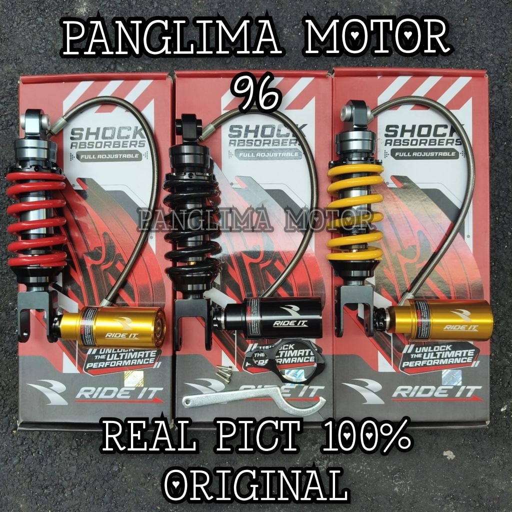 Jual MONOSHOCK/SHOCK/SHOK BELAKANG RIDE IT TABUNG PISAH GOLD SERIES VIXION OLD/VIXION NEW(NVA ...