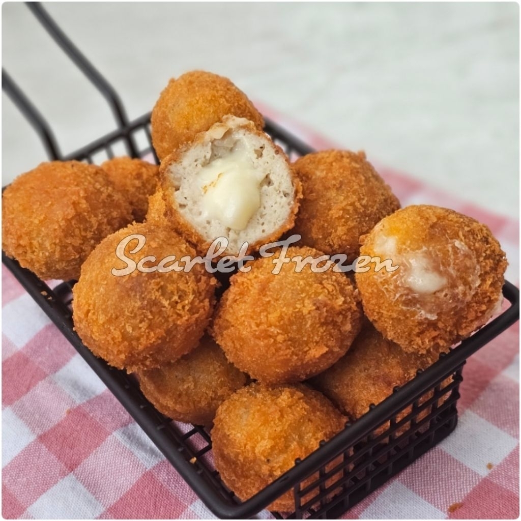 Jual Premium Ayam Keju Chicken Cheese Ball Cheesy Chicken Bites isi 20 ...