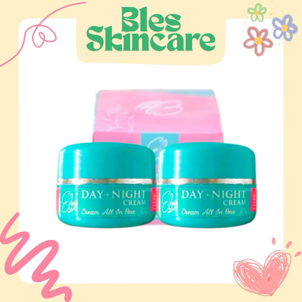 Jual Eliza Beauty Kemasan Baru Cream Pemutih Wajah Night And Day All In ...