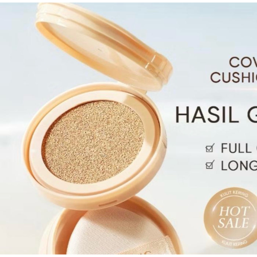 Jual Refill - Skintific Cover All Perfect Cushion - Cushion 01 Vanilla ...