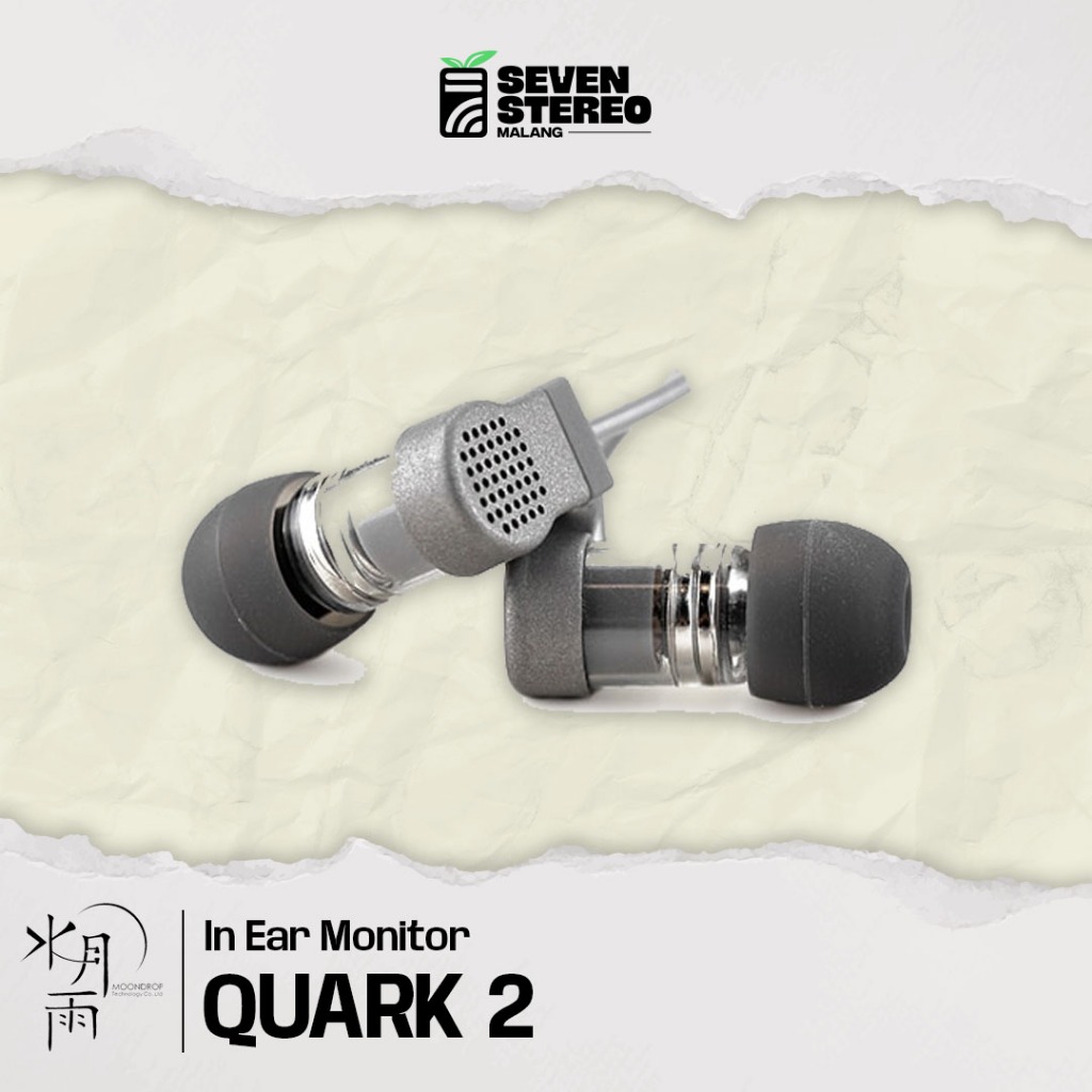 Jual Moondrop Quark2 / Quark 2 / Quarks 2 Dynamic Driver In Ear Monitor ...