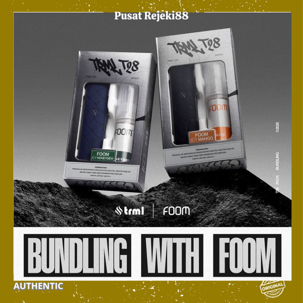 Jual Trml T28 Pod Kit Bundling Liquid 15ml 100% Authentic Collection By ...