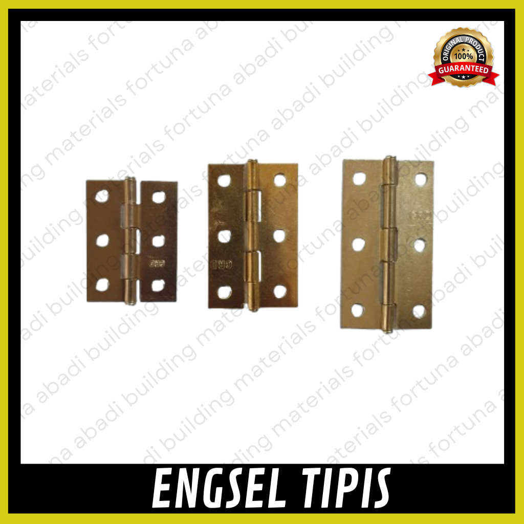 Jual Engsel Tipis Gold Plated Berbagai Merk Ukuran 2" 2 1/2" 3" inch ...