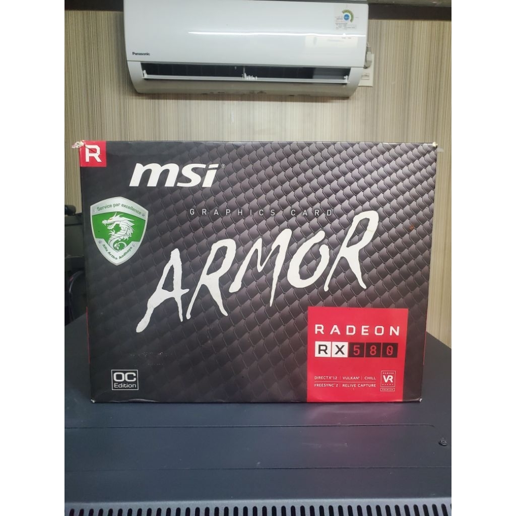 Jual VGA MSI Radeon RX 580 Armor 8GB OC GDDR5 256bit | Shopee Indonesia