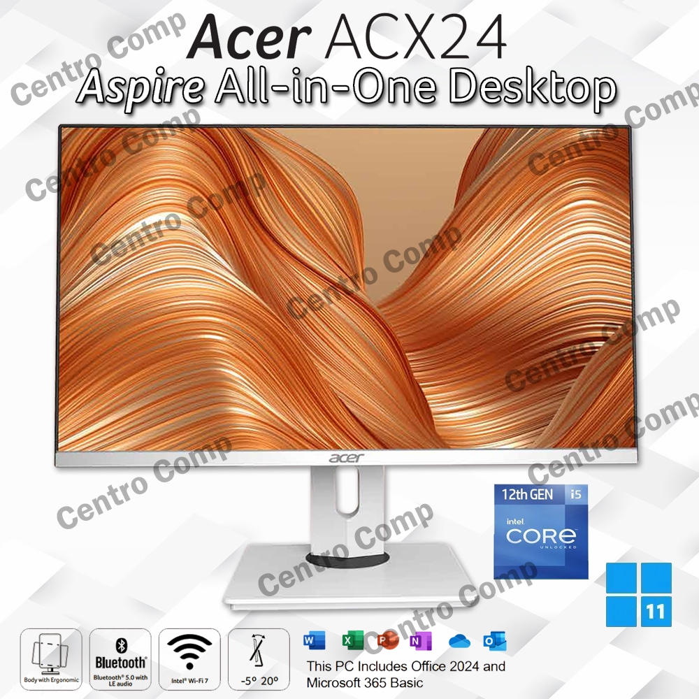 Jual Acer ACX24 All In One ACX Core i5 1215U 8GB DDR4 512GB SSD 24 ...