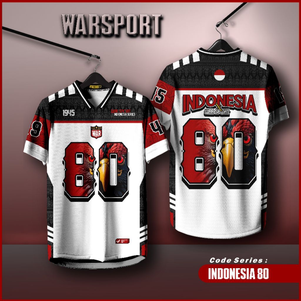 Jual Jersey Oversize Indonesia 80 Warsport / Vintage / Boxy Fit ...