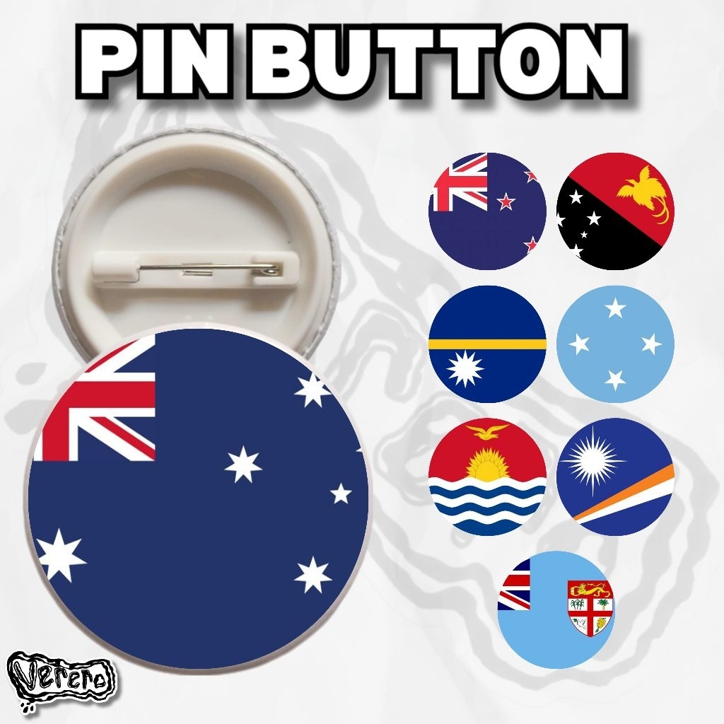 Jual Pin Button Bendera Australia Oceania Flag | Shopee Indonesia
