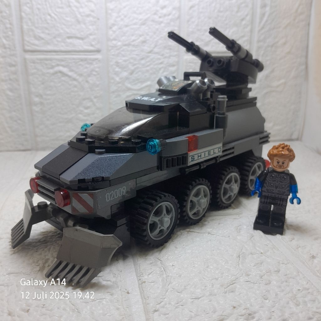 Jual Lego brick kw mobil SWAT besar/lego kendaraan besar/lego bekas ...