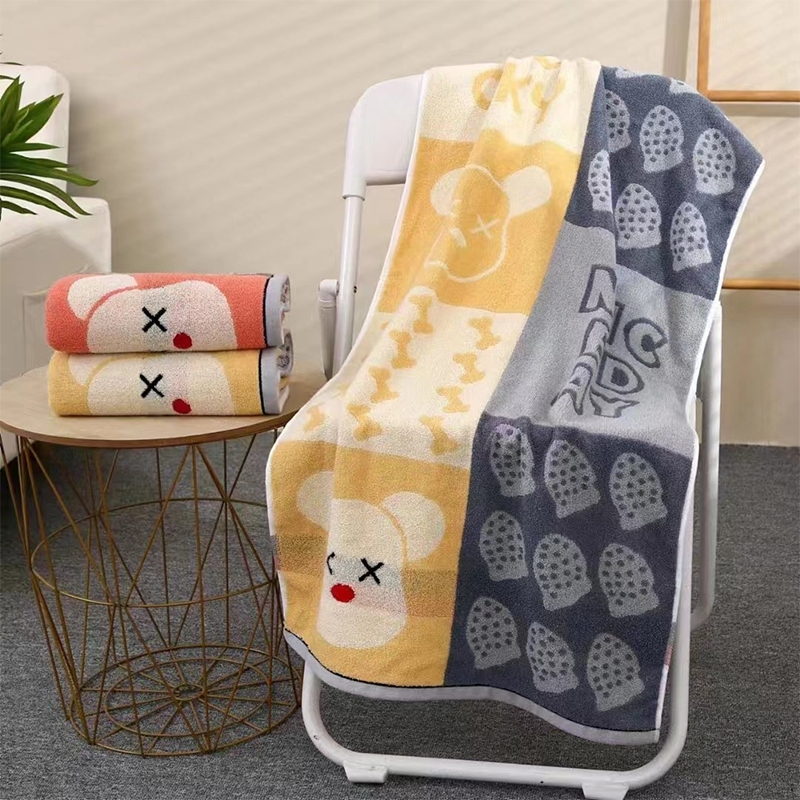 Jual Handuk Mandi Premium Karakter Kartun Lucu 70x140cm Daya Serap ...