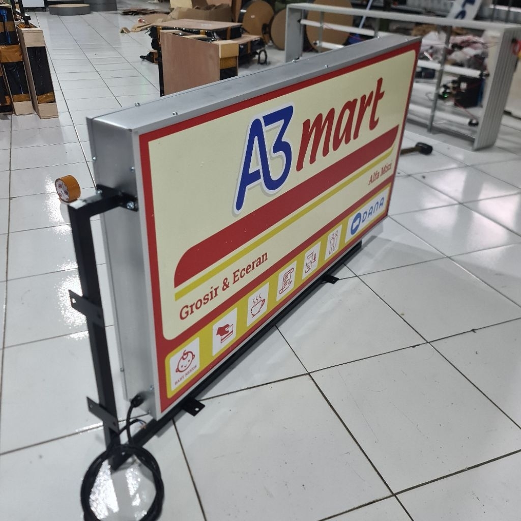 Jual Neon Box Custom Ukuran 60 x 30cm | Shopee Indonesia
