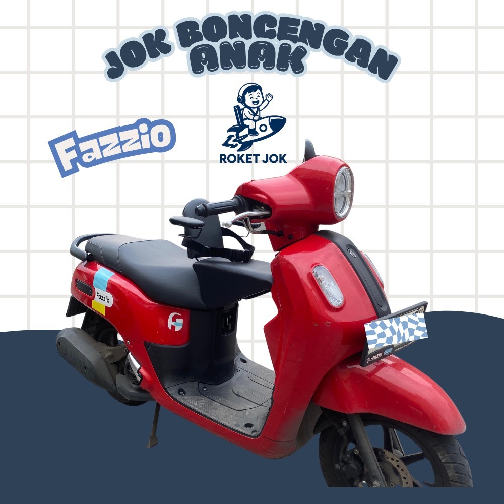 Jual Roket Jok Anak - Jok Motor Anak Boncengan Depan - Yamaha Fazzio ...