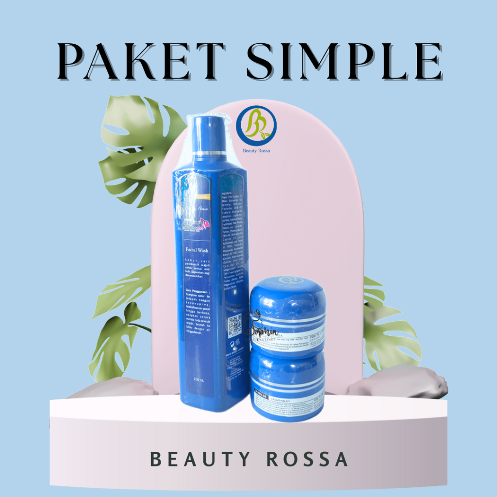 Jual Paket Simple Normal Beauty Rossa | Shopee Indonesia