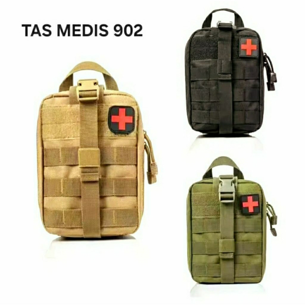 Jual tas medis/p3k perlengkapan medis medical bag desain militer tas ...