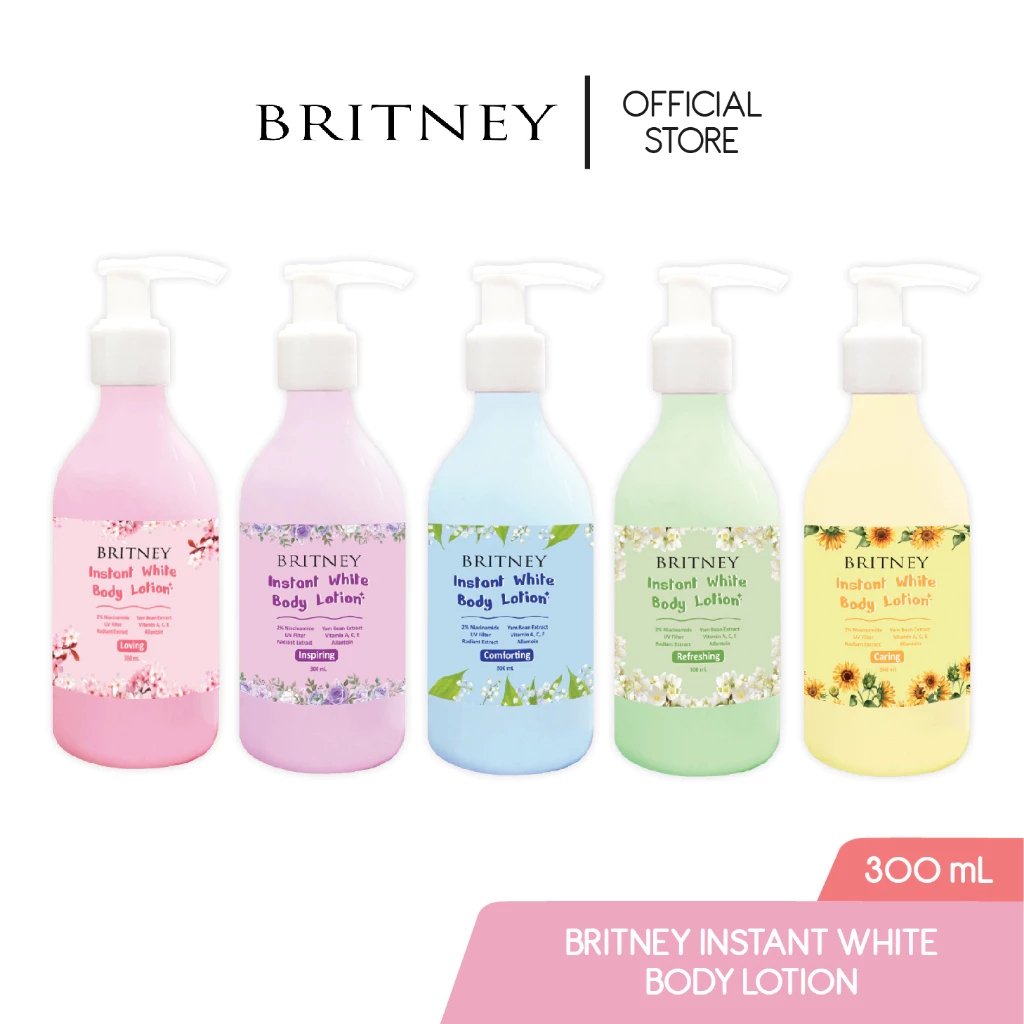Jual Britney Instant White Body Lotion 300 ML | Shopee Indonesia