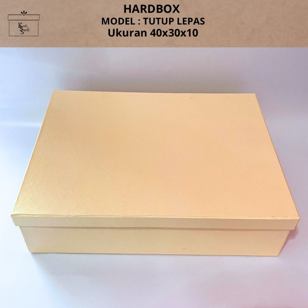 Jual Hardbox 40x30x10 cm / kotak kado / hampers / giftbox / kotak kado polos / kotak box besar ...