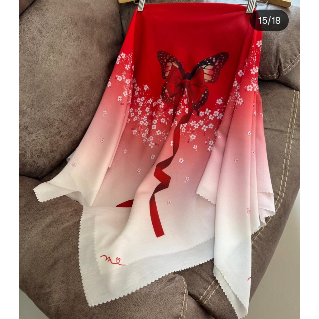 Jual Edisi Kemerdekaan Hijab 17 Agustusan Hijab merah putih Dairy hijab ...