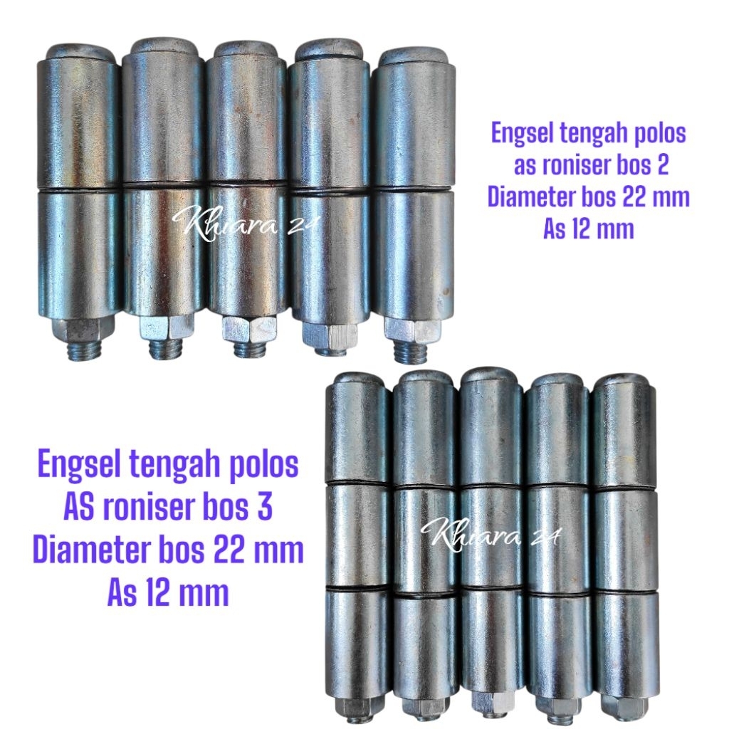 Jual engsel tengah polos handerson as roniser 12mm/engsel tengah bos 2 ...