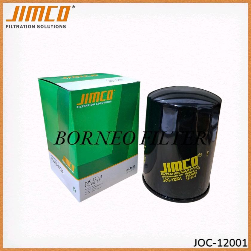Jual JOC-12001 Jimco Oil Filter 15600-41010 P550008 LF3313 C-1211 C1211 ...