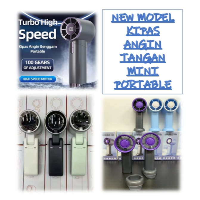 Jual KIPAS MINI PORTABLE MODEL KEKINIAN - KIPAS GENGGAM TURBO DAPAT DI ...