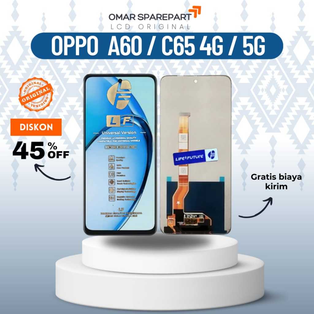 Jual LCD Oppo A60 / A3X / Real C65 4G / 5G / 12X 5G / A3 NFC Fullset ...