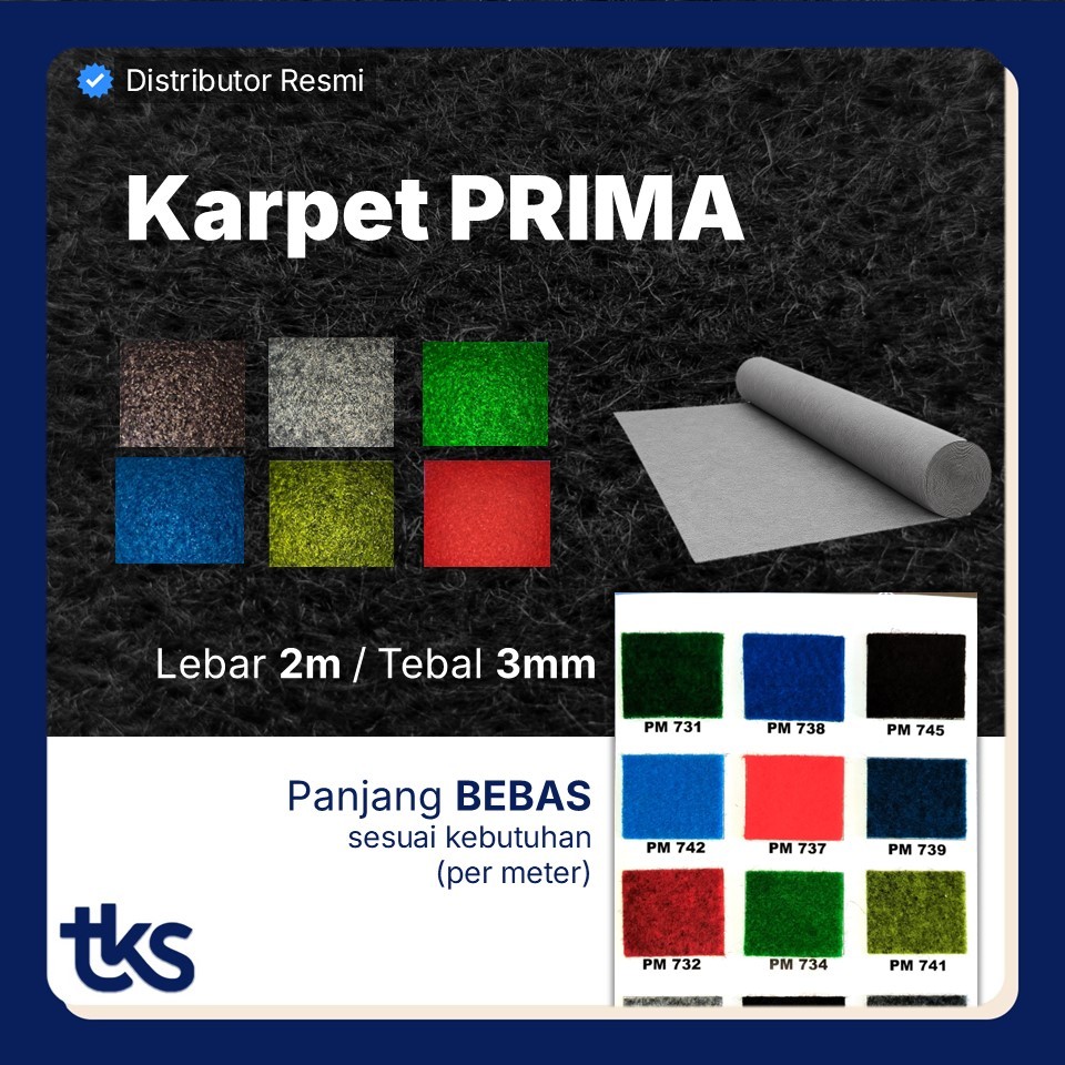 Jual Karpet Bludru Polos PRIMA Meteran (Lebar 2m) / Karpet Mushola ...