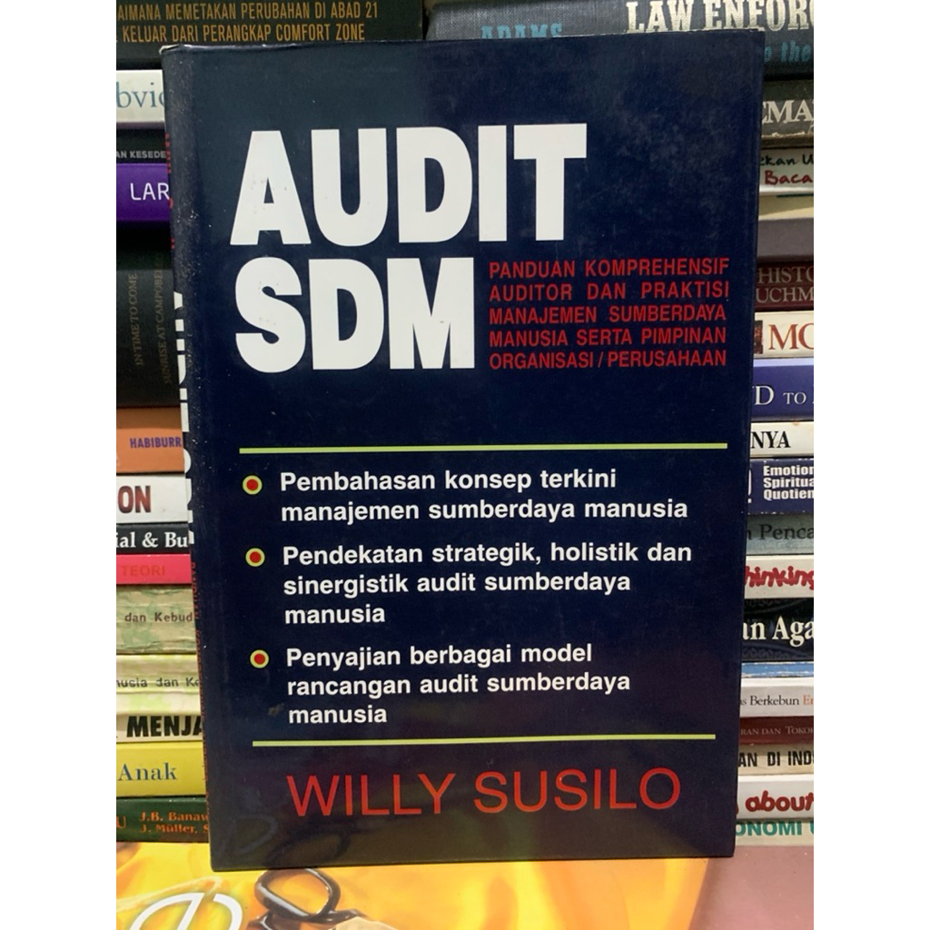 Jual Audit sdm by Willy susilo ASLI ORIGINAL | Shopee Indonesia