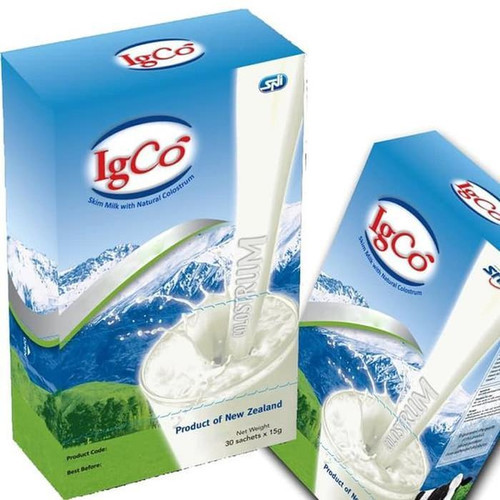 Jual Susu IGCO Susu Colostrum Asli Per Box isi 30sachet | Shopee Indonesia