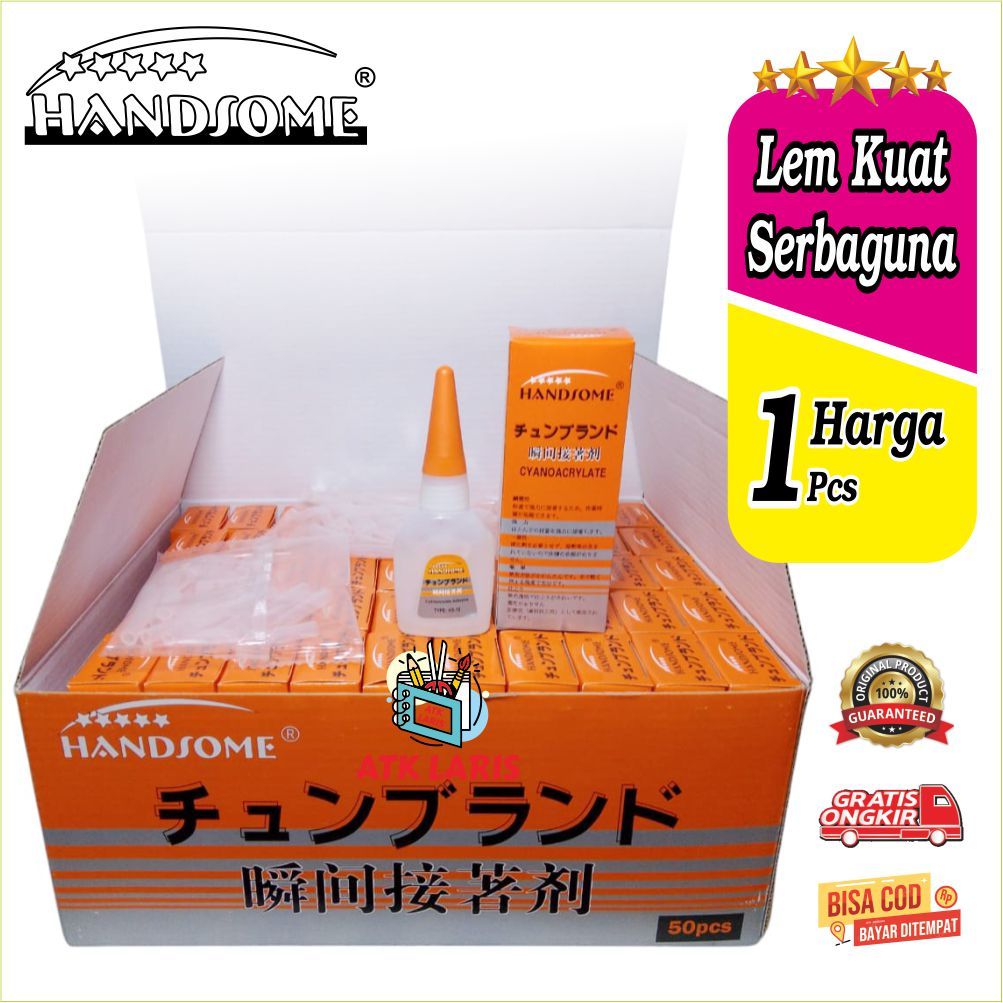 Jual LEM HANDSOME, LEM KOREA ORIGINAL Hs10, LEM SERBAGUNA, SUPER KUAT ...