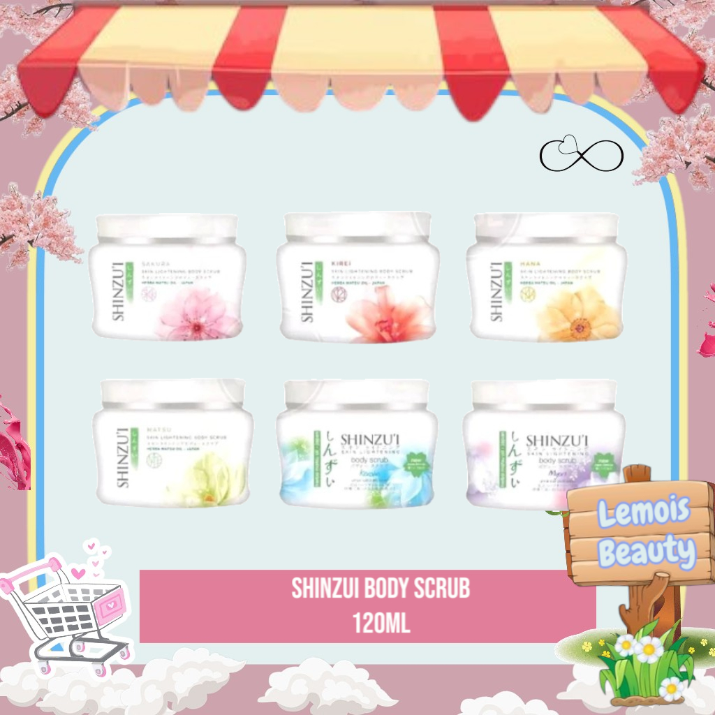 Jual LemoisBeauty- Shinzui Body Scrub 120Gr (Kecil) Lulur Mandi ...